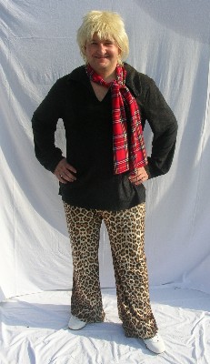 Rod Stewart fancy dress hire