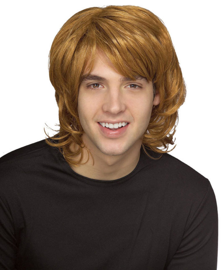 Adults 70s Shag Wig Fancy Dress Blonde Hippy Style