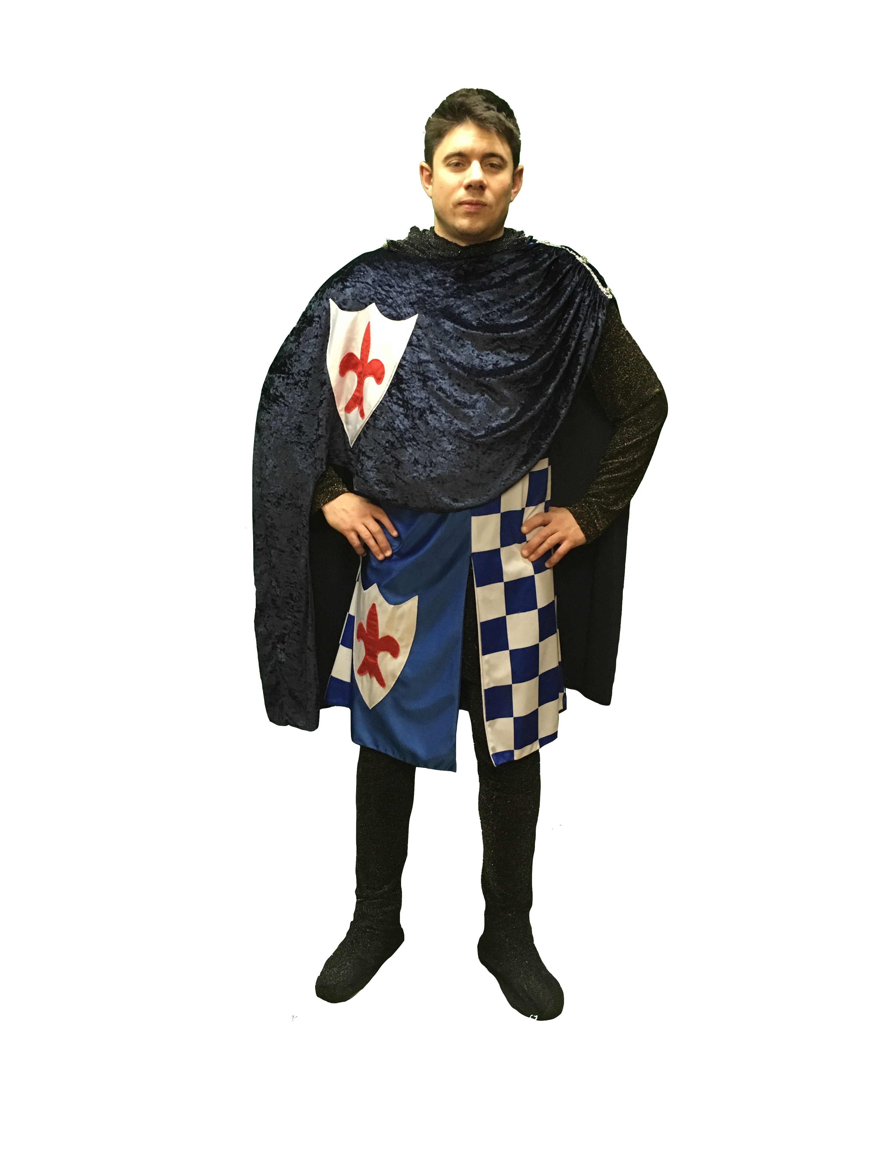 Knight Fancy Dress Sir Percival, Adult Crusaders Costume
