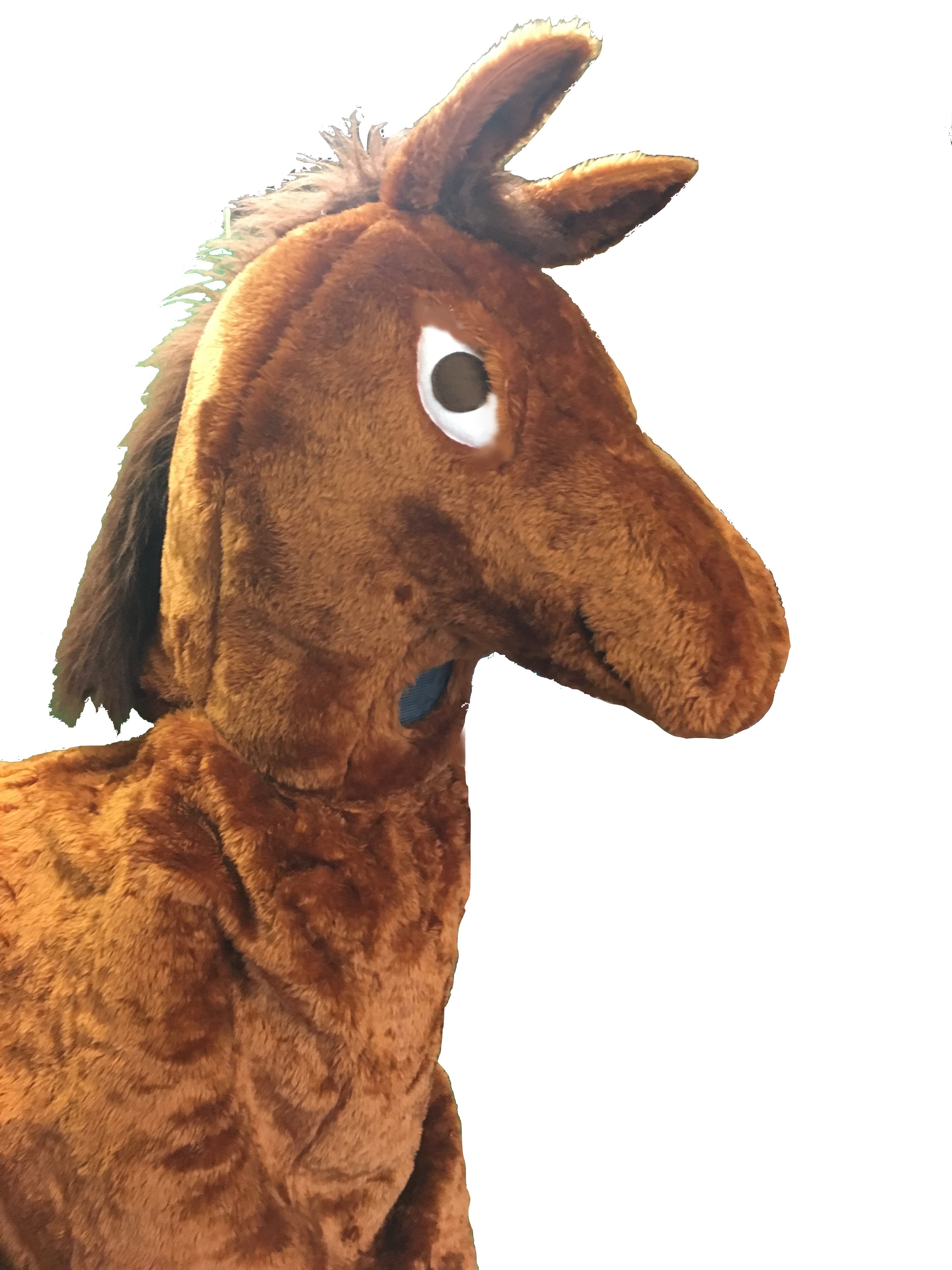Pantomime Horse Costume, 2 Person Horse Costume Chestnut