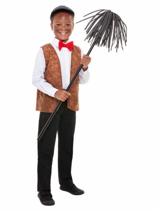 Kids Chimney Sweep Costume Kit Childs Fancy Dress Victorian