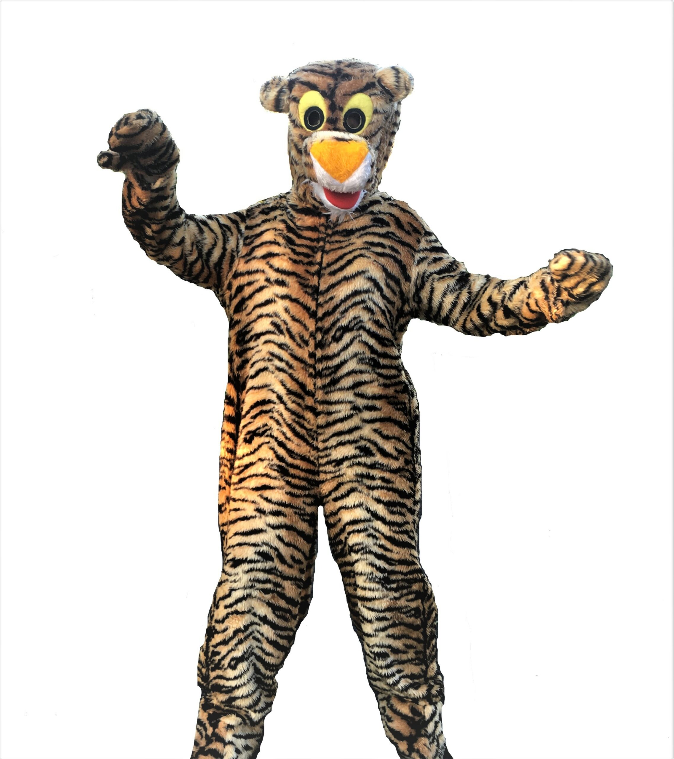 Adult Tiger Costume Cartoon Animal Fancy Dress