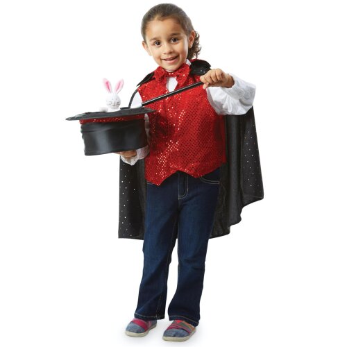 Kids Magician Costume Melissa and Doug Role Play Magic Set