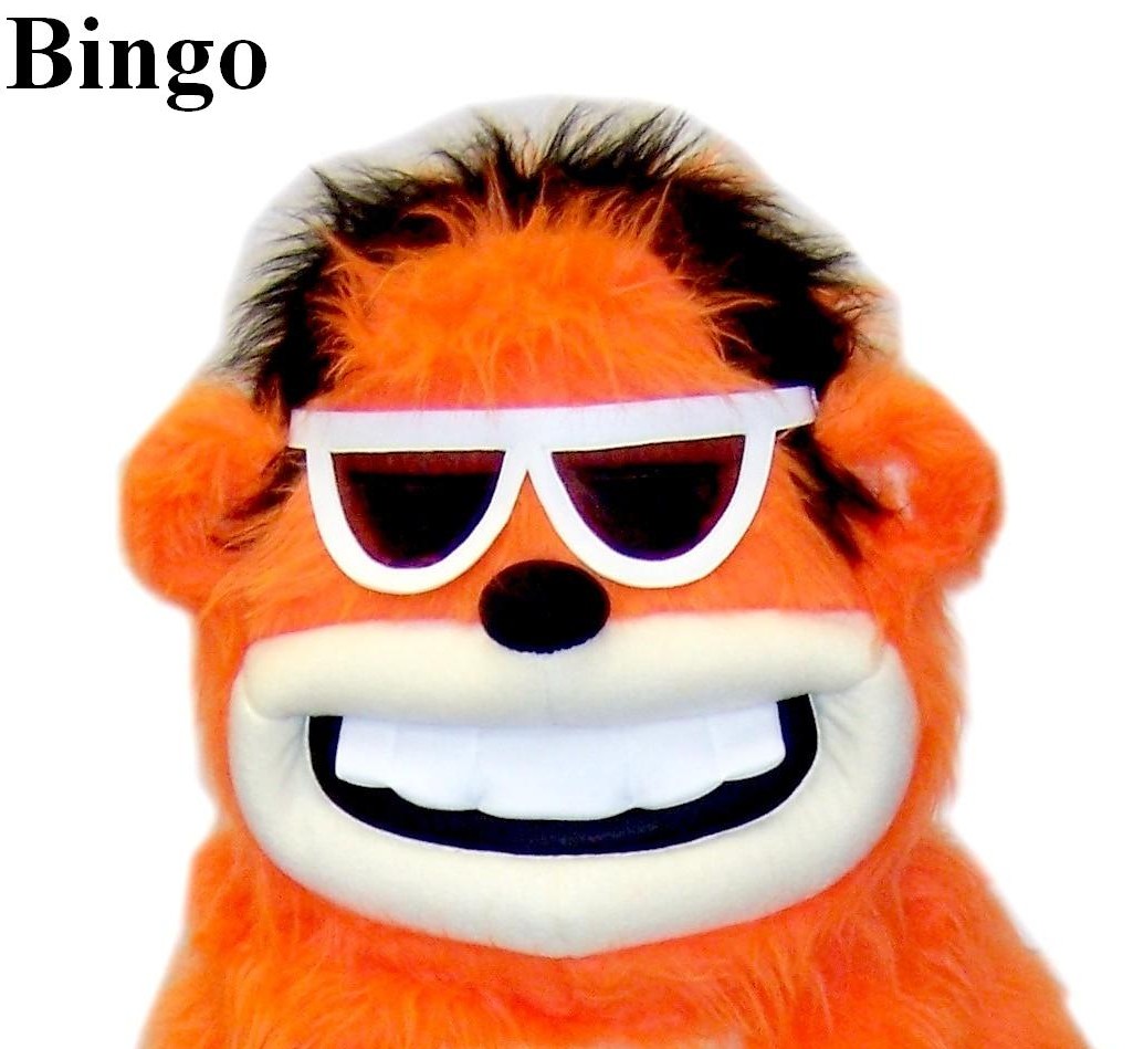 Banana Splits Bingo Costume Rock Band TV Show Animal Outfit