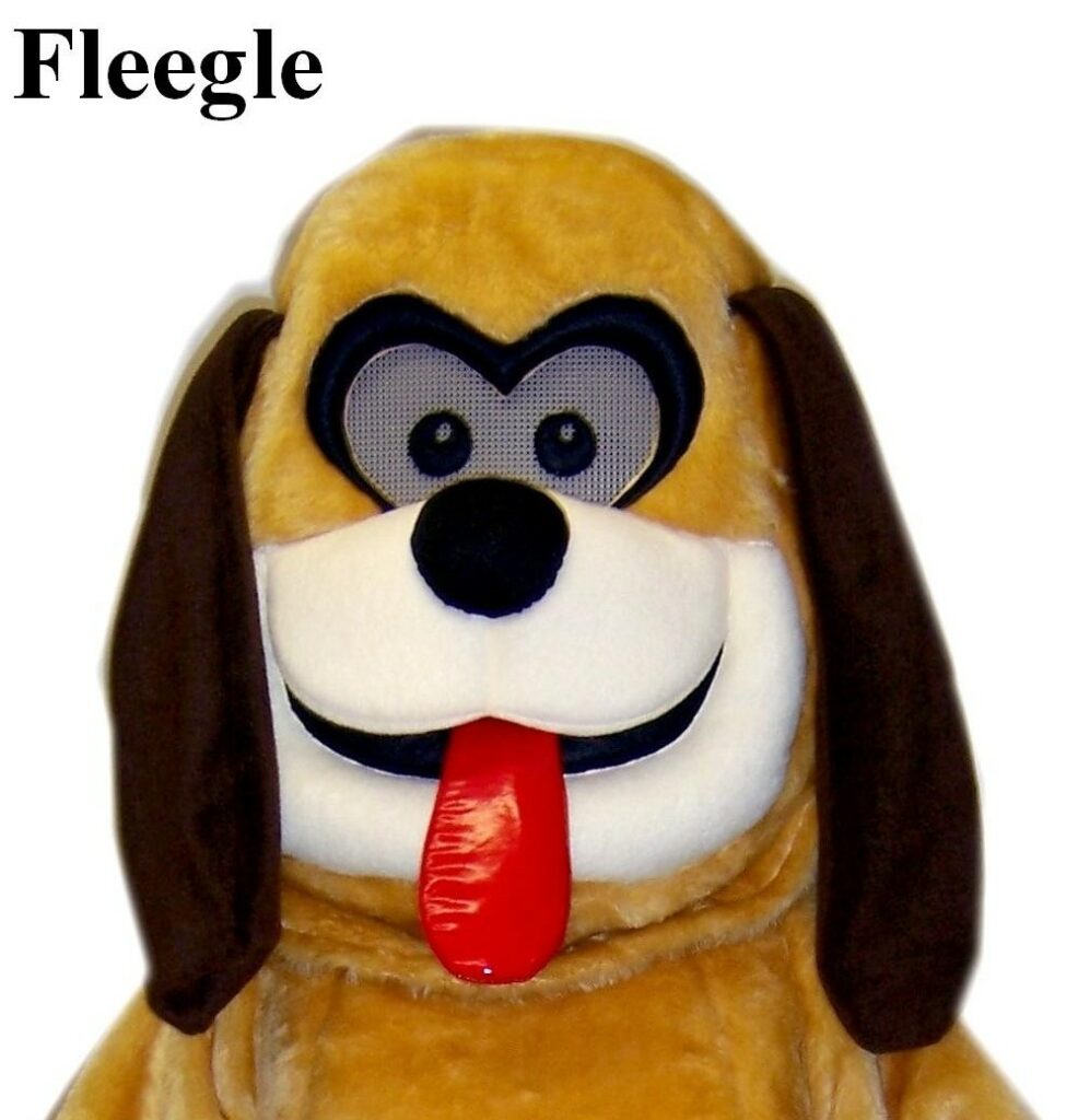 Banana Splits Fleegle Costume Rock Band TV Show Animal Outfit