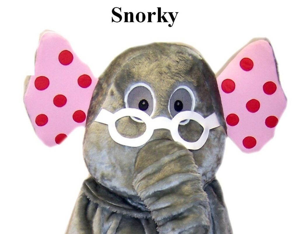 Banana Splits Snorky Costume Rock Band TV Show Animal Outfit